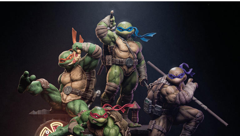 Explore the story behind the artist’s 'Teenage Mutant Ninja Turtles ...