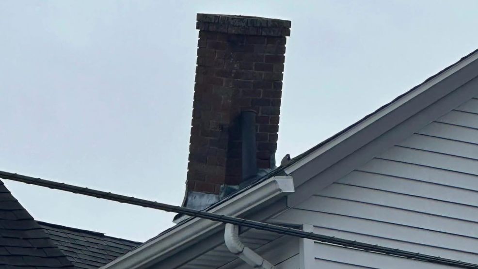 Partial chimney collapse reported in Fall River