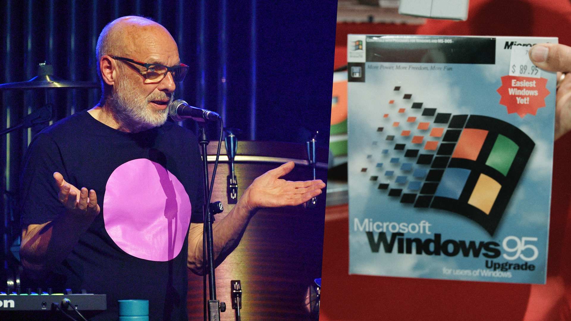 Brian Eno’s Windows 95 start-up sound just got preserved forever in the ...