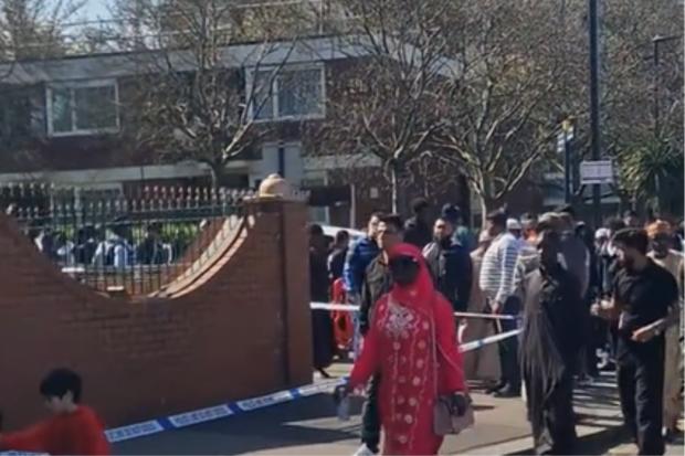 Man in his 30s taken to hospital after stabbing outside Plumstead mosque