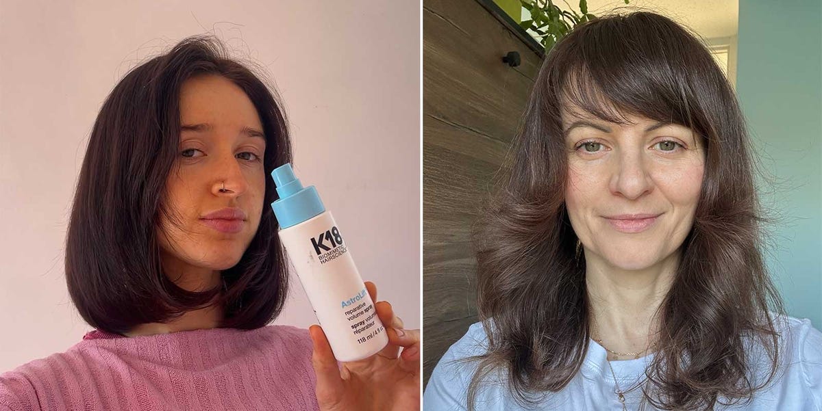 K18 Astrolift review: This £44 hair spray is a game-changer for thin ...
