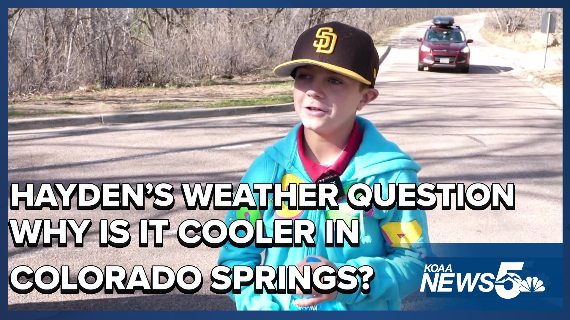 Hayden's Weather Inquiry: Why is it colder in Colorado Springs compared ...