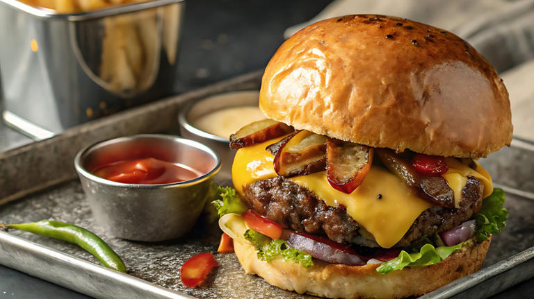 What Goes Into Guy Fieri's Perfect Burger