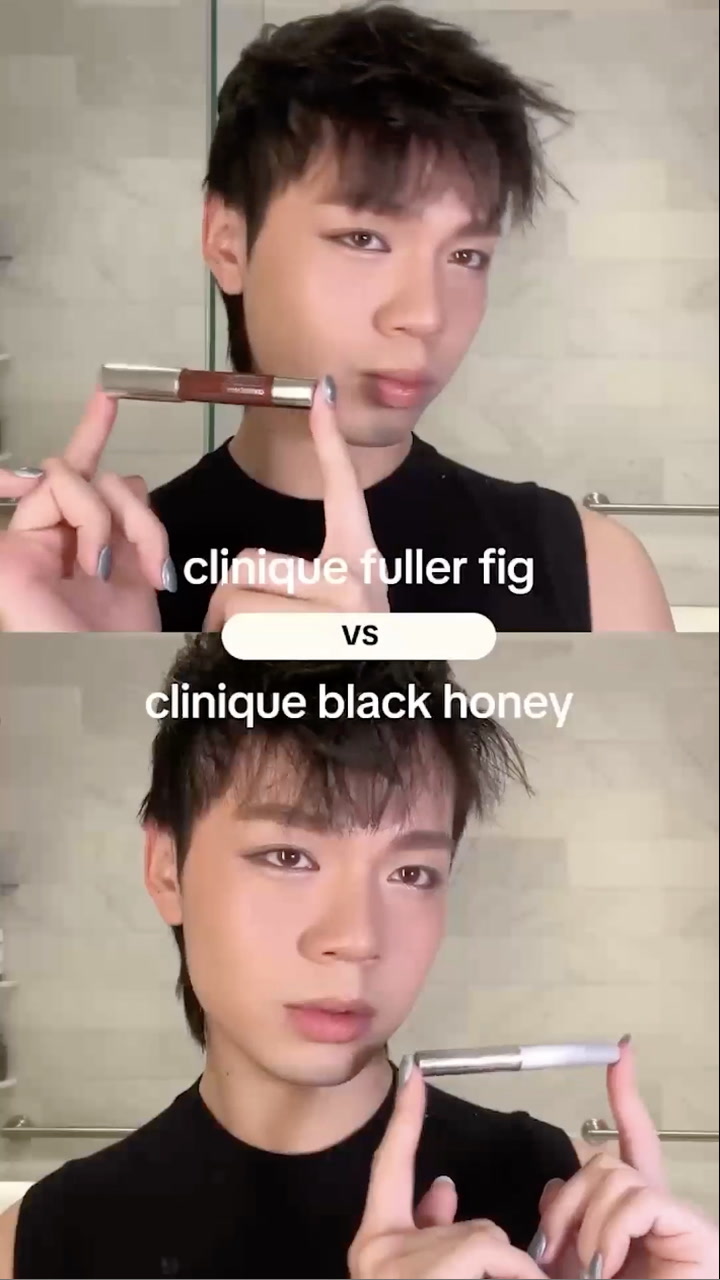 Clinique's Fuller Fig vs. Clinique's New Black Honey