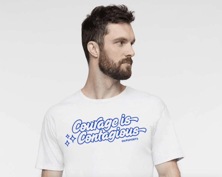 Embody ‘Courage Is Contagious’ with our new shirts meant to inspire