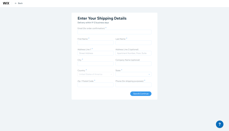 How to make a professional business card with Wix