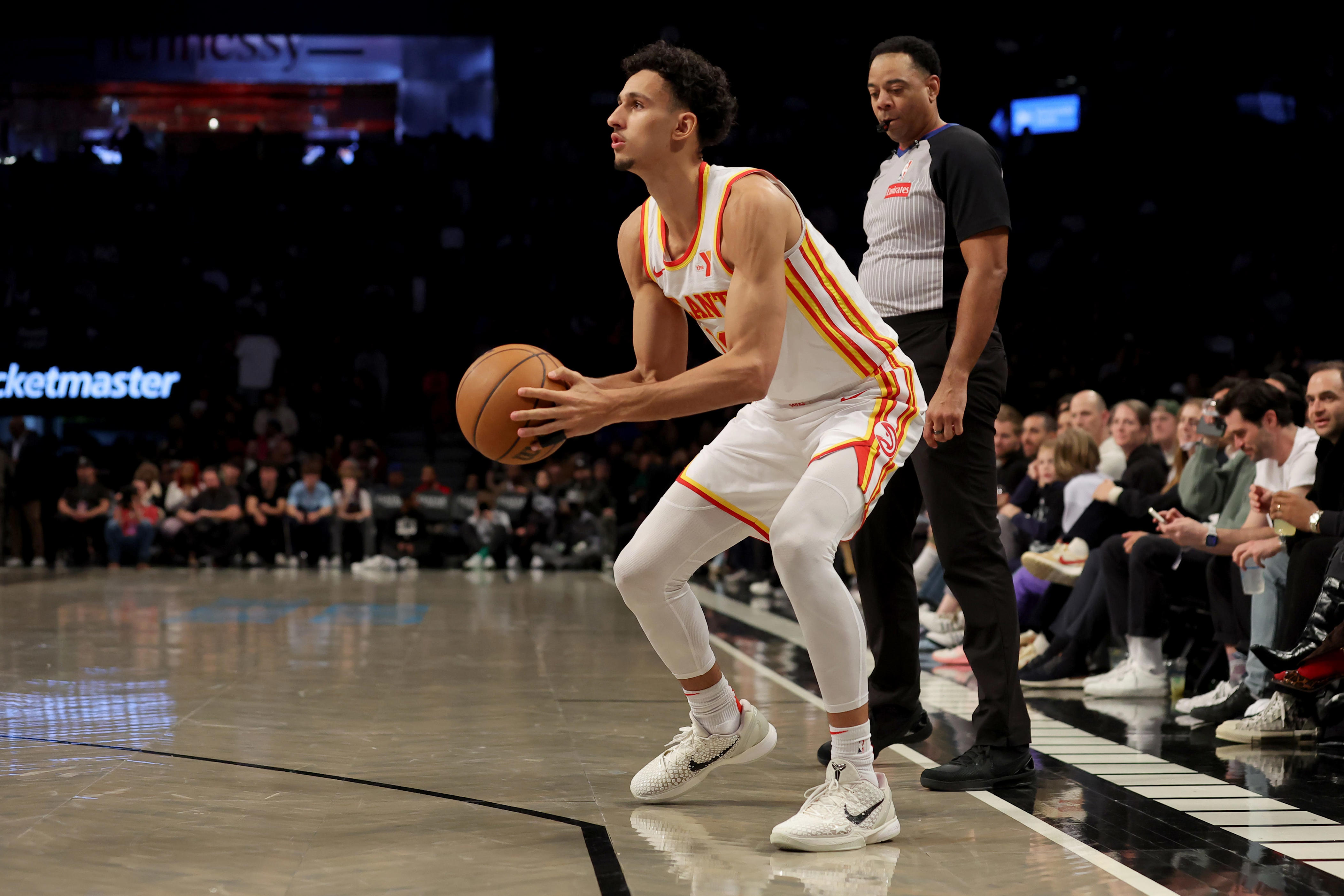 Hawks' Zaccharie Riscaher joins Sixers legend in rookie category