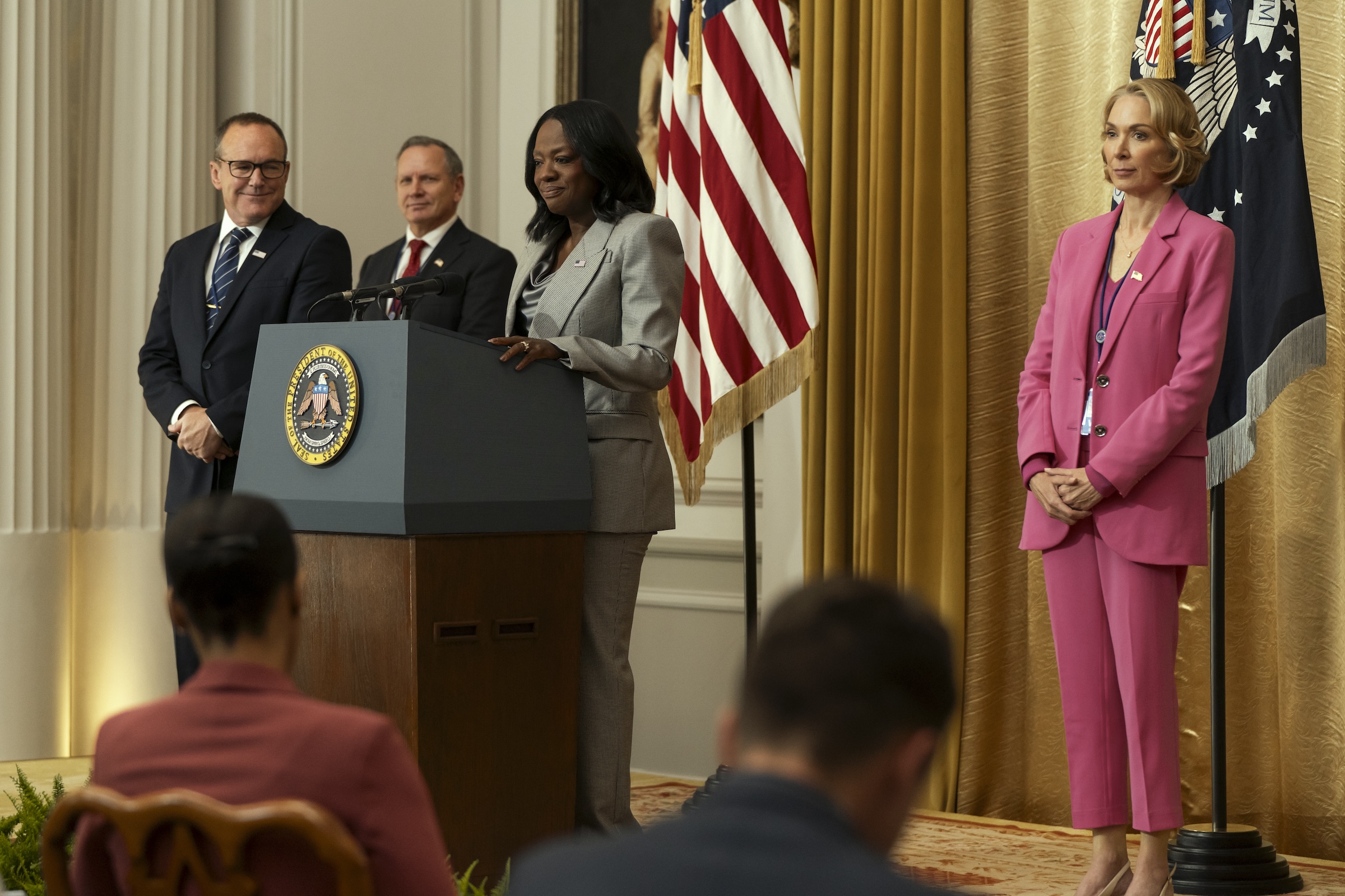 Viola Davis Plays a Butt-Kicking President in 'G20'