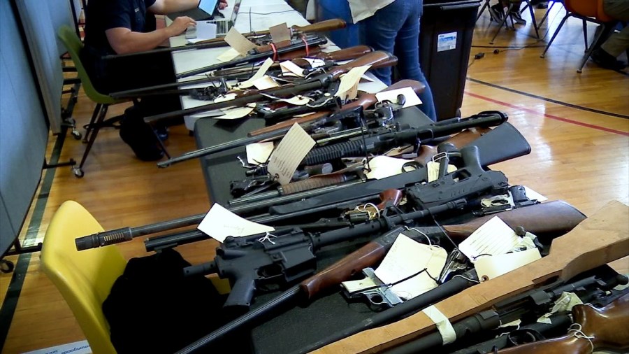 638 firearms turned in at Syracuse gun buyback