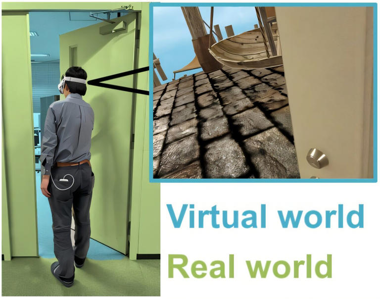 Transforming real-world doors into gateways to the virtual world: The ...