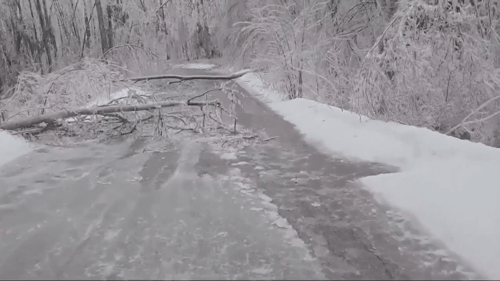 DNR team helping in ice storm recovery efforts