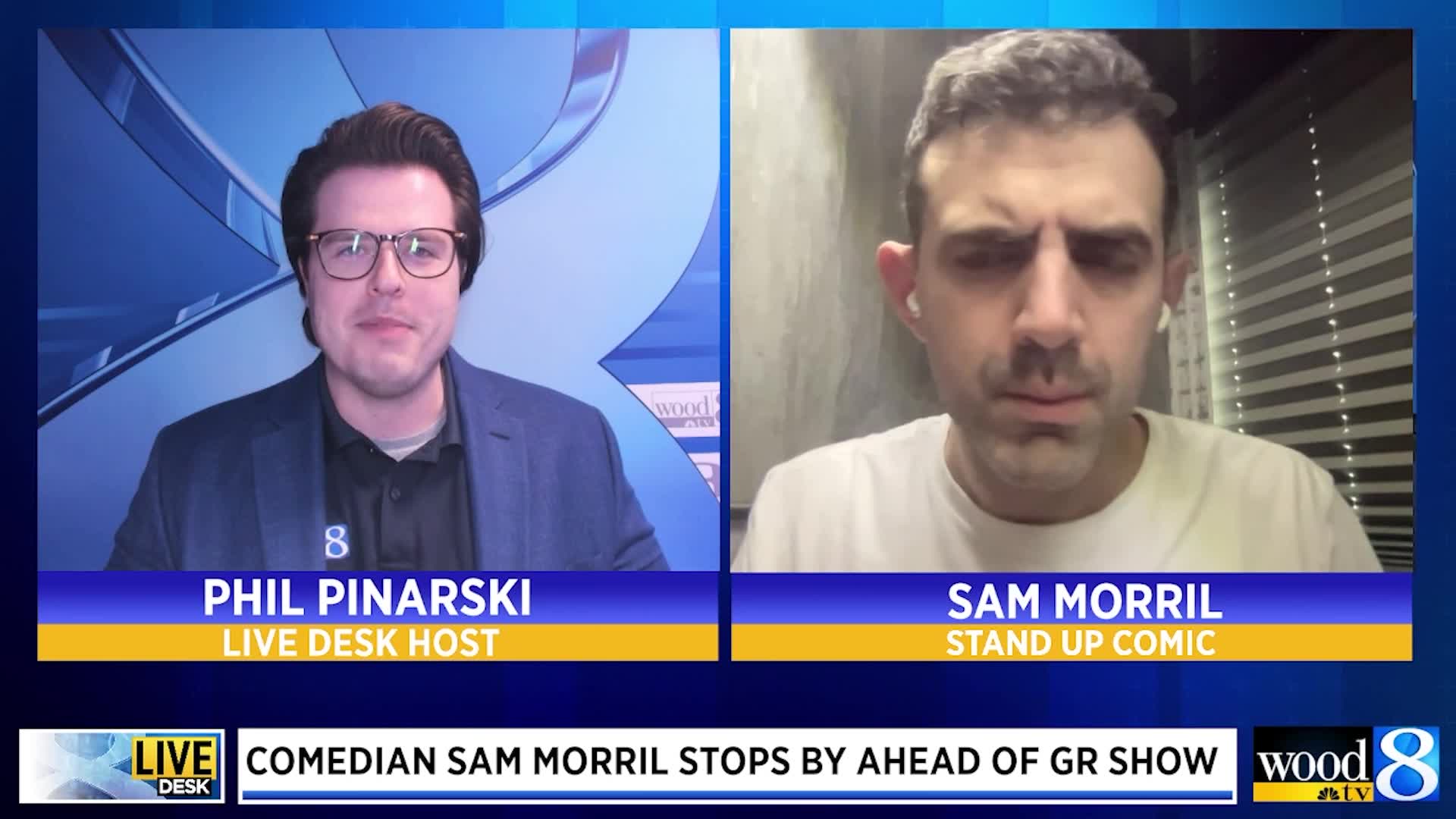 Sam Morril making stop in Grand Rapids
