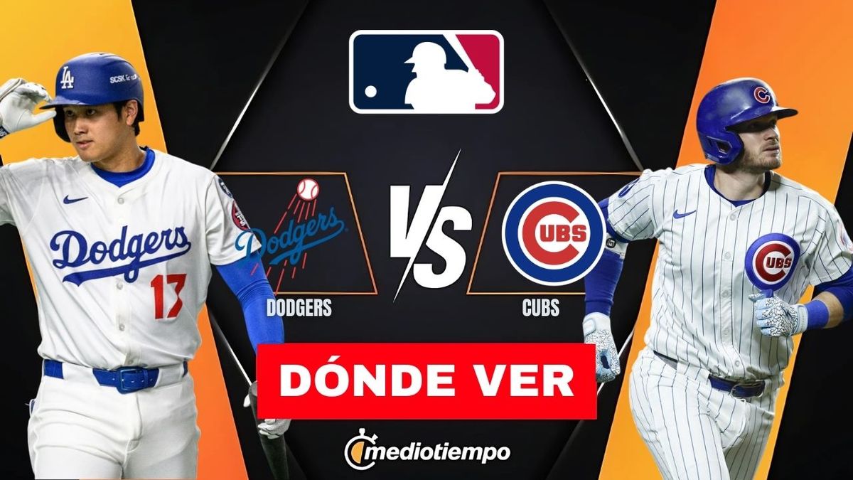 Dodgers vs Cubs: ¿A qué hora y dónde ver EN VIVO juego 1 de MLB HOY?