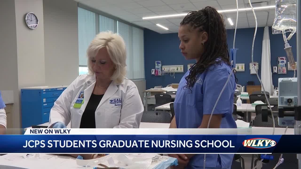 7 JCPS seniors set to graduate from high school and nursing school