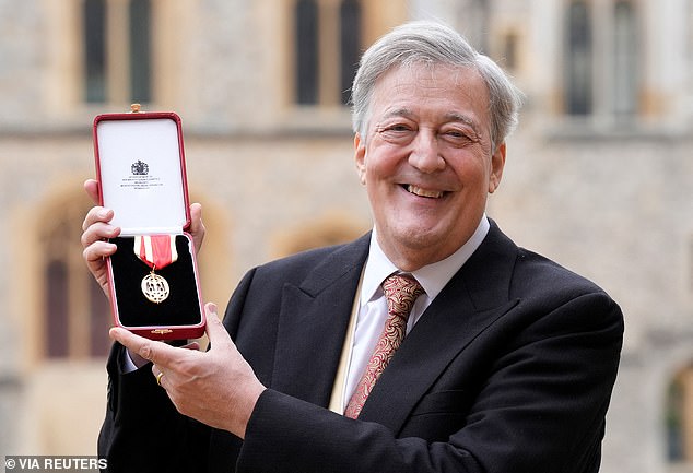 Stephen Fry leads famous faces backing Mail's prostate cancer campaign