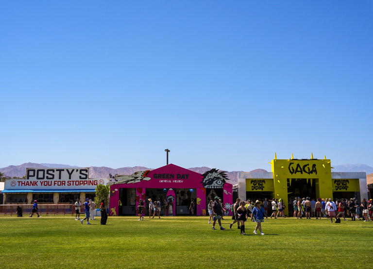Coachella 2025 first look: New locations for the artist merch tents ...