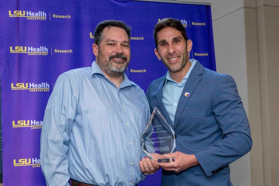 LSU Health Shreveport honors 10 faculty with Research Excellence Awards