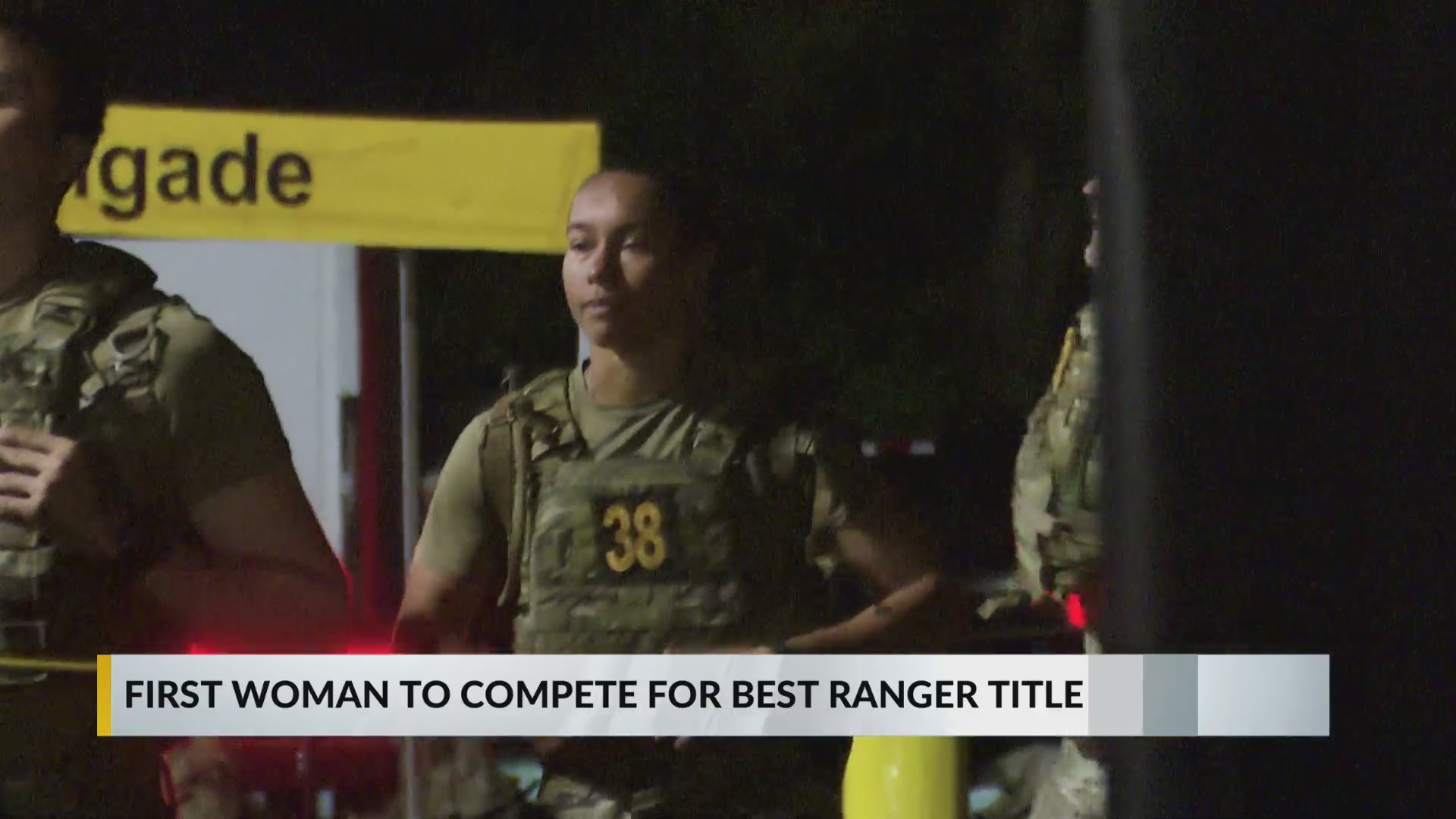 First woman to compete for Best Ranger title