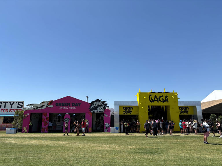 Coachella 2025 first look: New locations for the artist merch tents ...