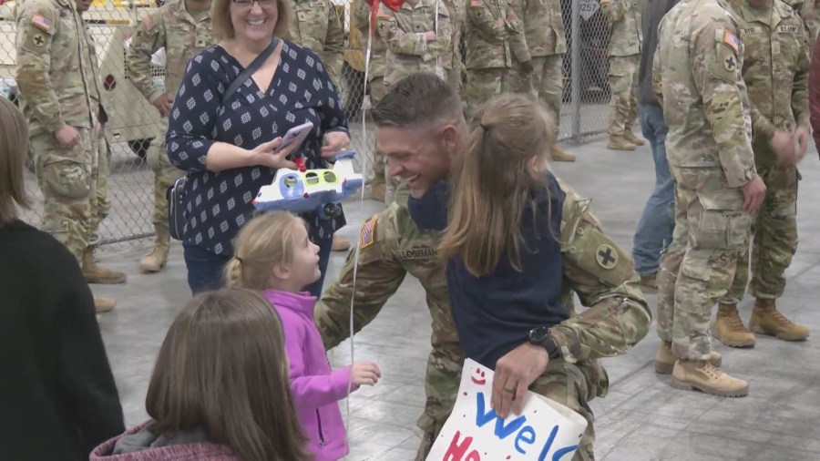 Alderman Logemann, National Guard soldiers return to Rockford after ...