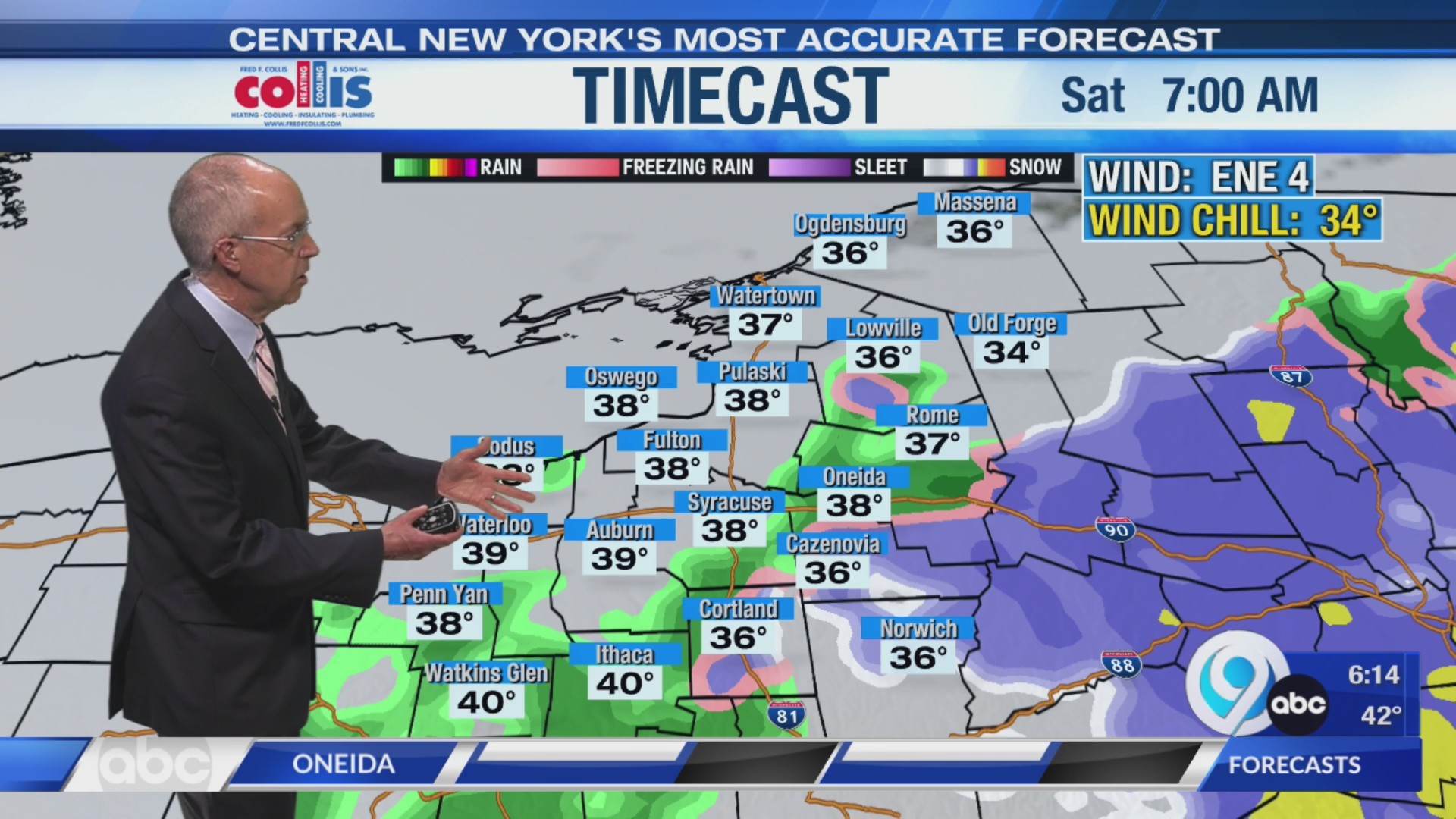Storm Team Forecast 6 Pm Friday April 11th