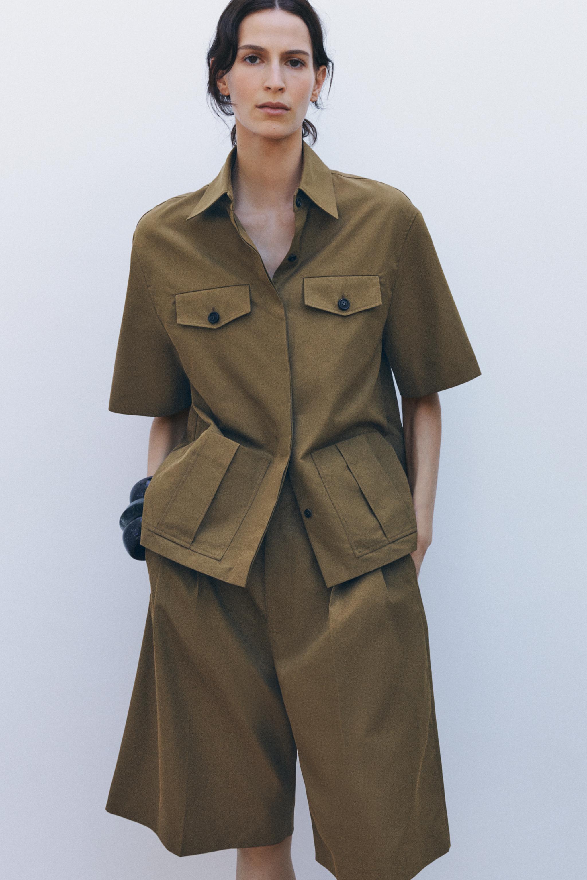 These Posh New Zara Shorts Are Trendier Than Your Denim Cutoffs