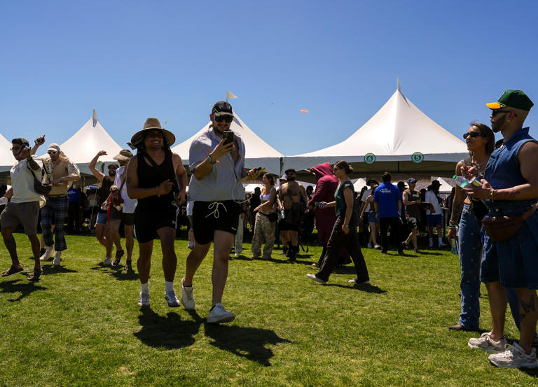 Coachella 2025 first look: New locations for the artist merch tents ...