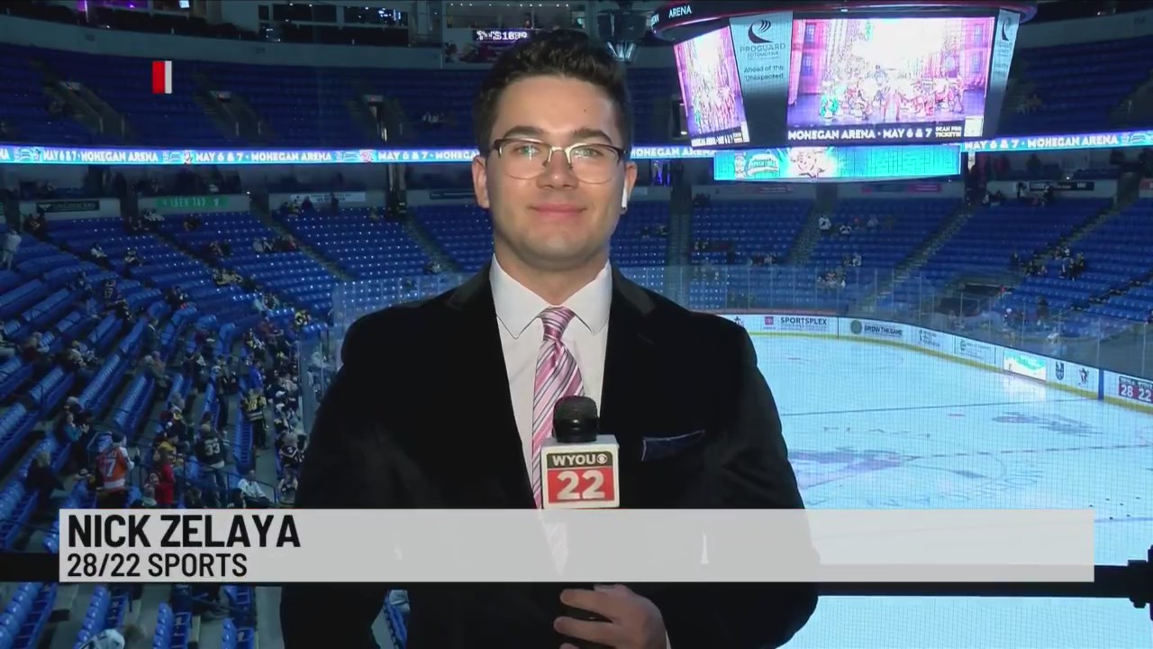 28/22 Sports Anchor Nick Zelaya Joined by the Voice of the WBS Penguins, Nick Hart