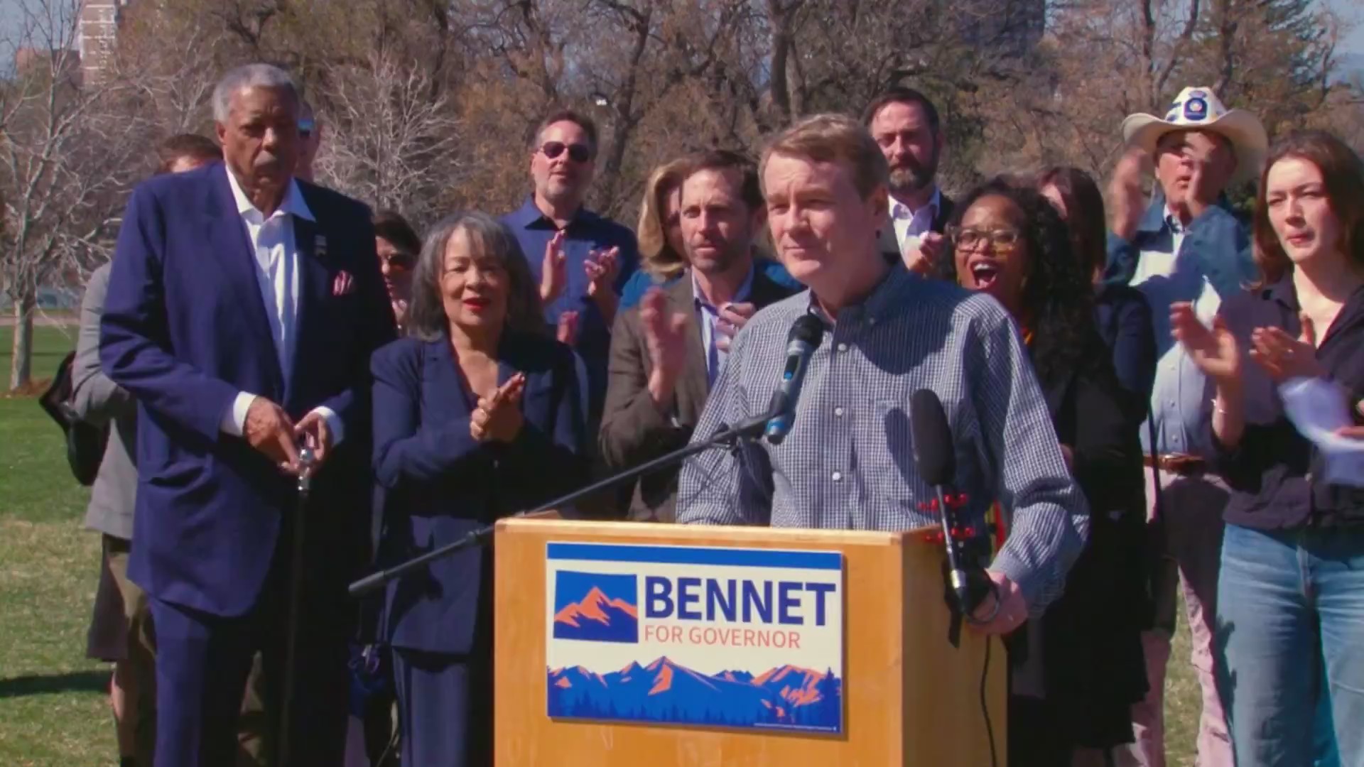 Sen. Bennet launches campaign for Colorado governor
