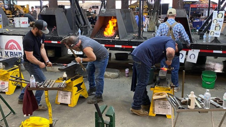 World Championship Blacksmith competition comes to Amarillo for first time