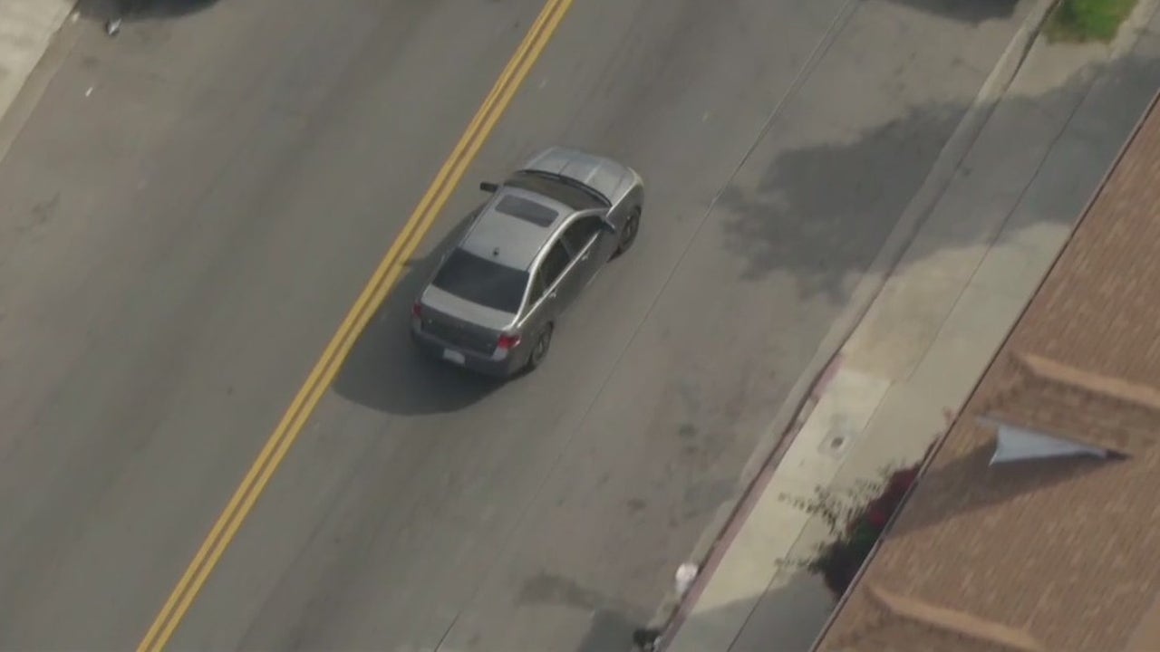 Suspect leads hour-long police chase across downtown LA, South LA, Watts