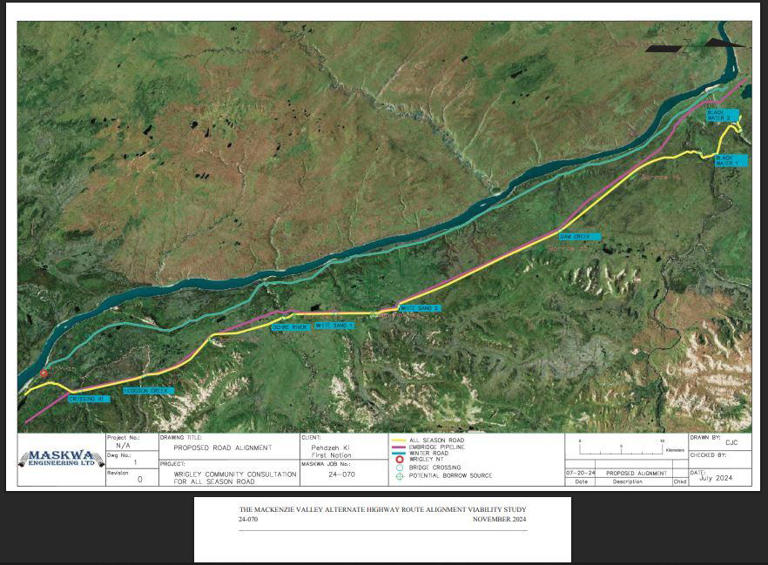 Pehdzéh Kı̨ gets confidentiality on Mackenzie Valley Highway submissions
