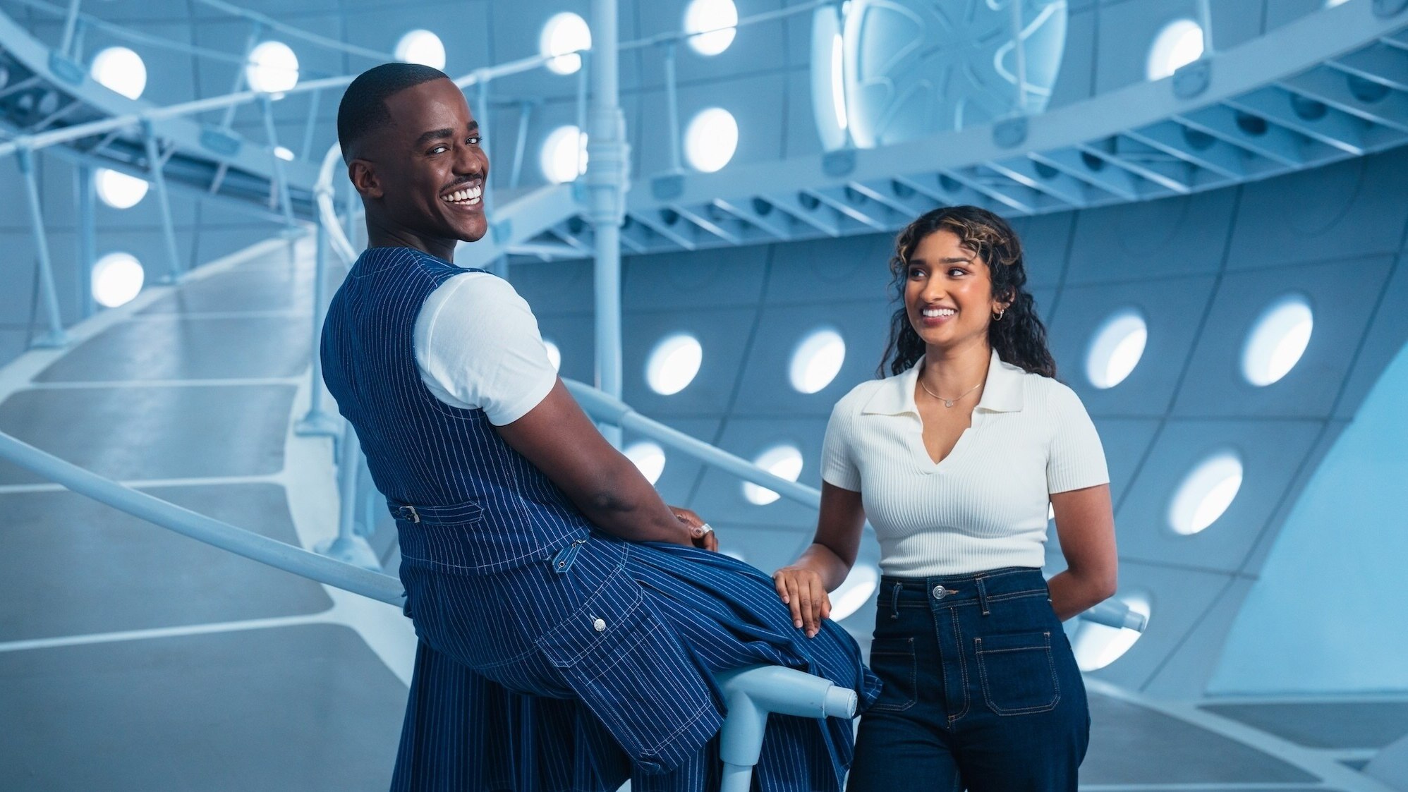 New Doctor Who stars Ncuti Gatwa and Varada Sethu reveal what the ...