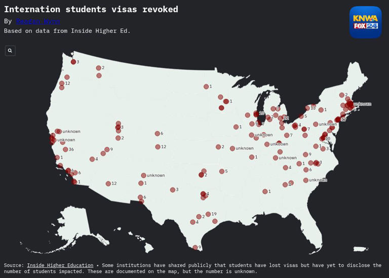 5 University of Arkansas students’ visas terminated by Department of ...