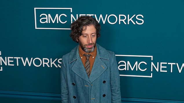 Simon Helberg looks dapper at event for AMC Networks in NYC