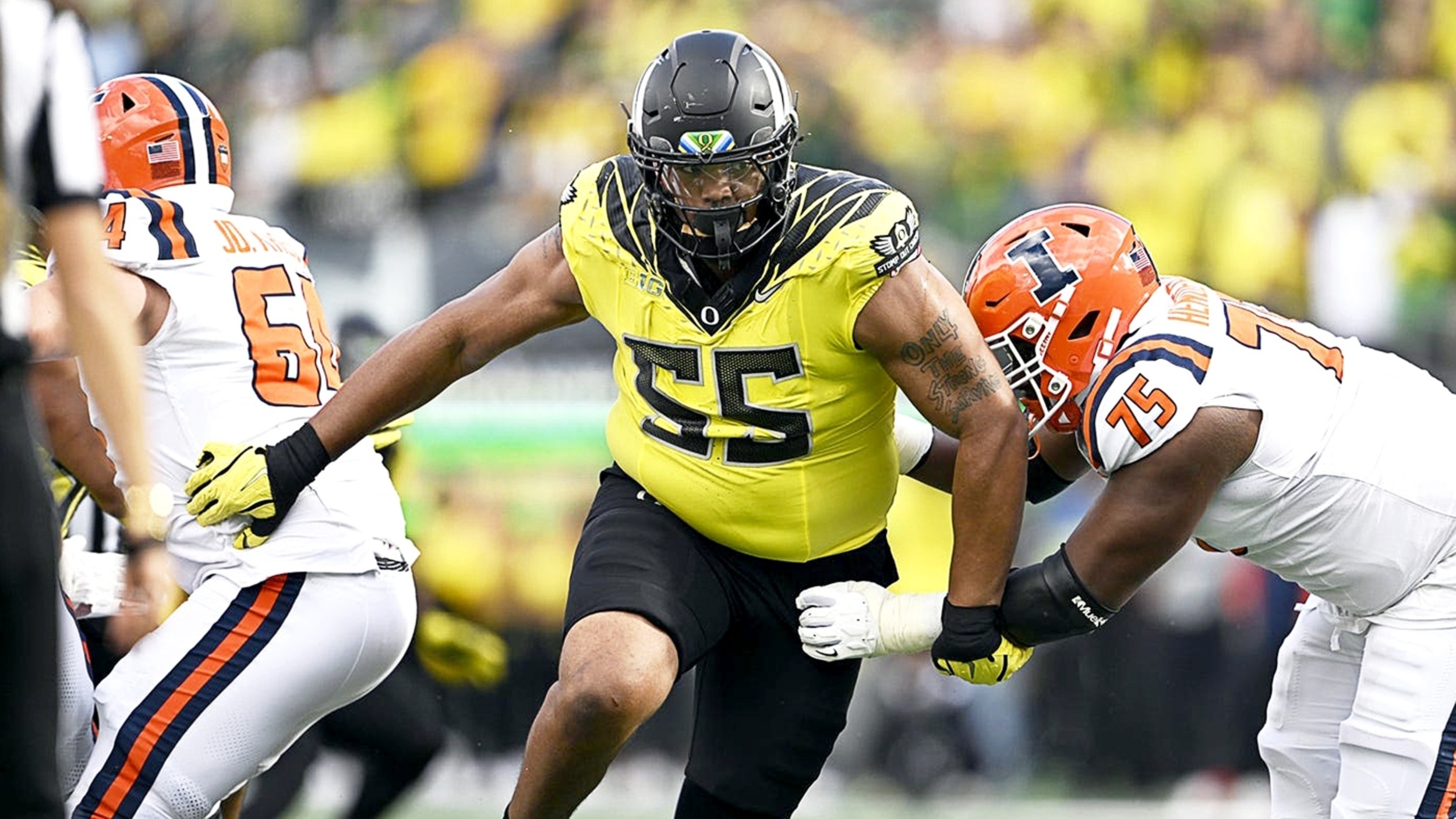 49ers add Oregon lineman in mock draft to reinforce 'unimposing' D-line