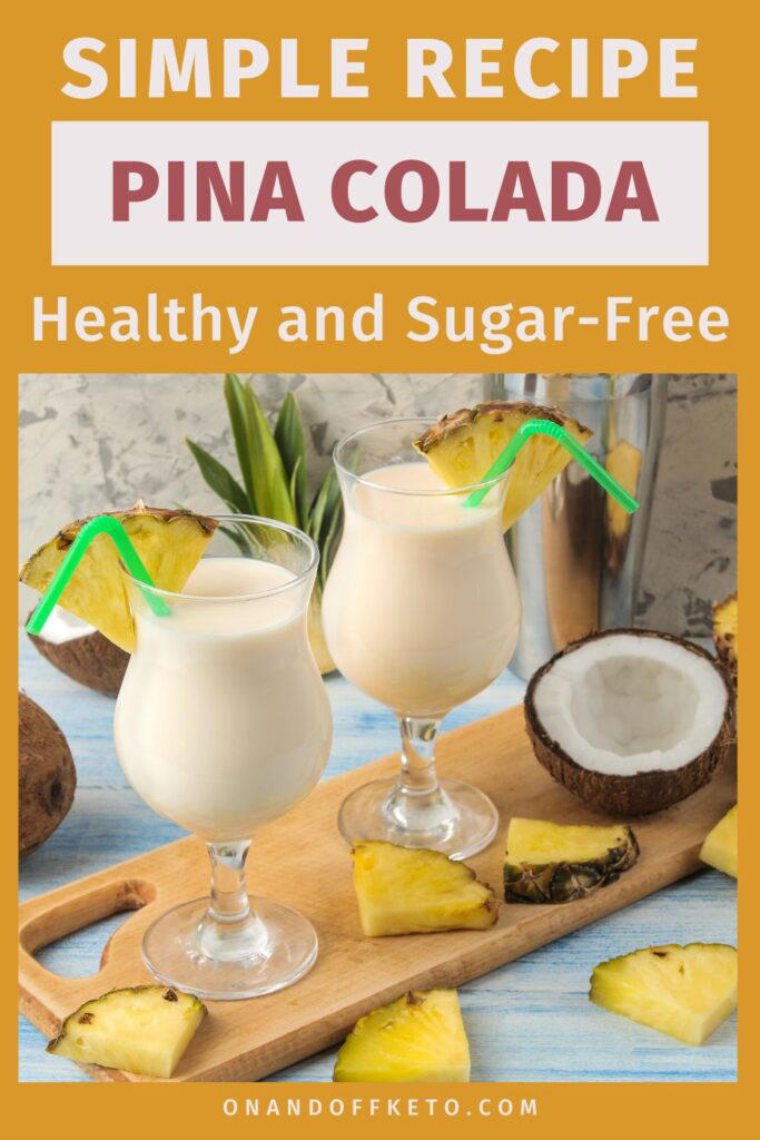 Sugar Free Pina Colada Recipe