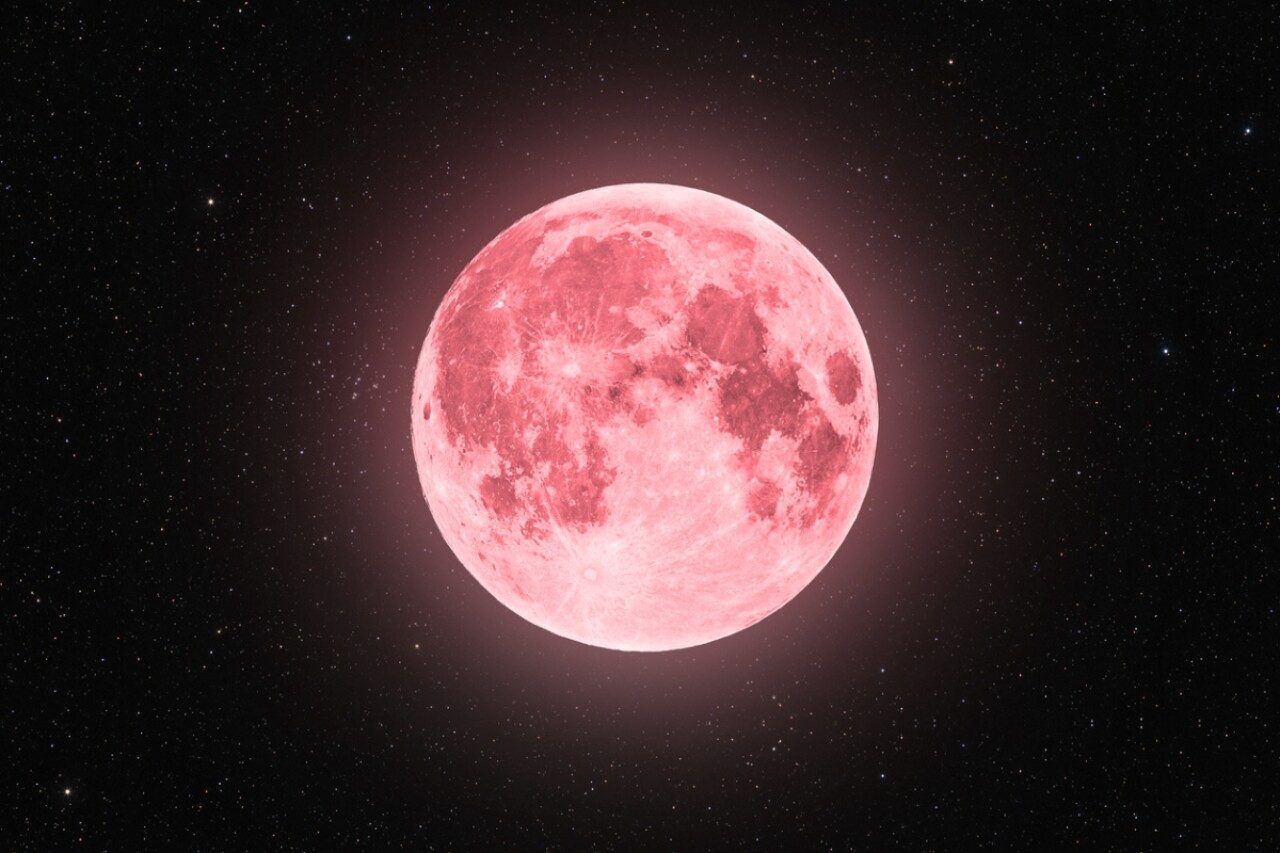 La Luna Rosa se verá este mes abril y esta es la fecha exacta