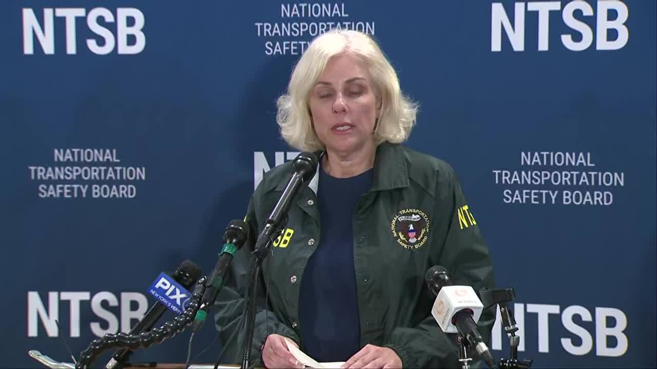 NTSB press conference on Hudson helicopter crash