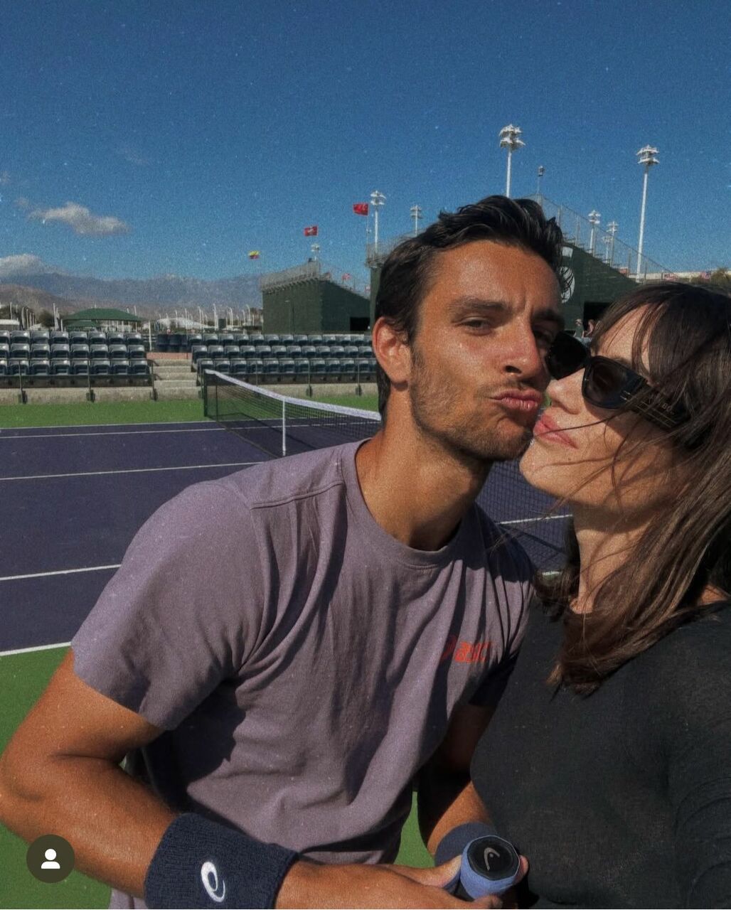 Lorenzo Musetti, la fidanzata Veronica Confalonieri inquadrata alle Atp ...