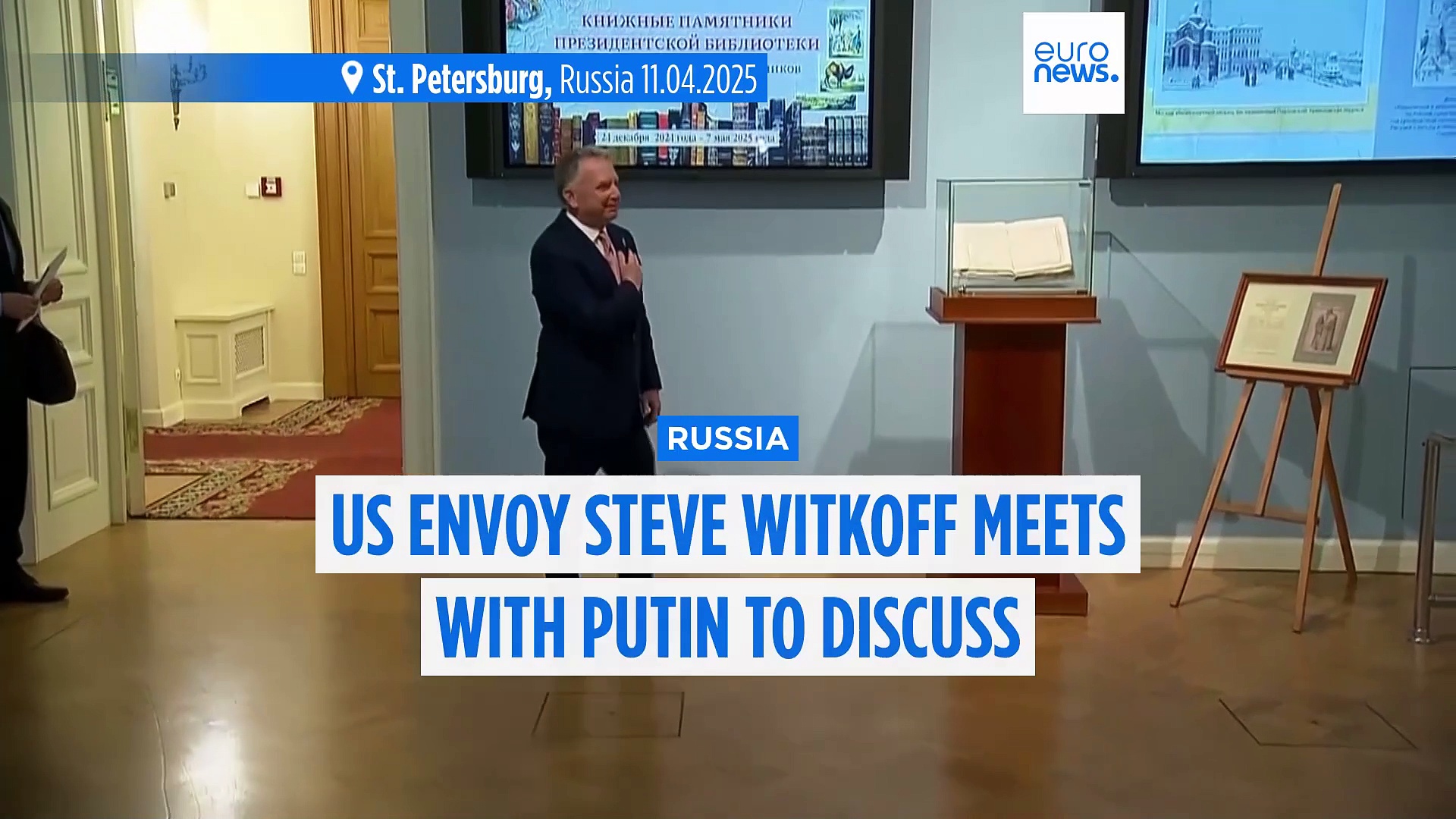 US envoy Witkoff holds third meeting with Putin in Russia to discuss ...