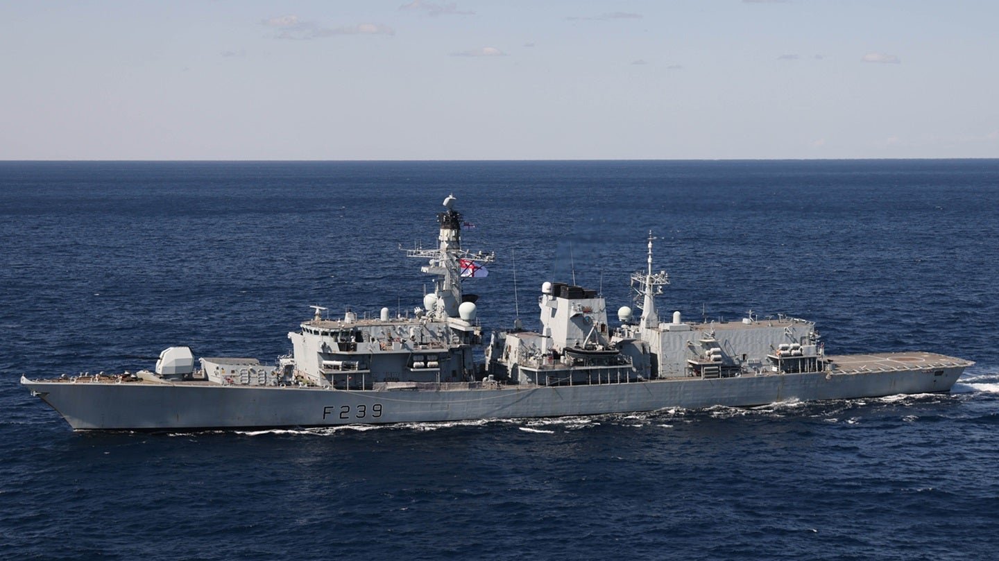 Royal Navy has just six Type 23 frigates available for operations