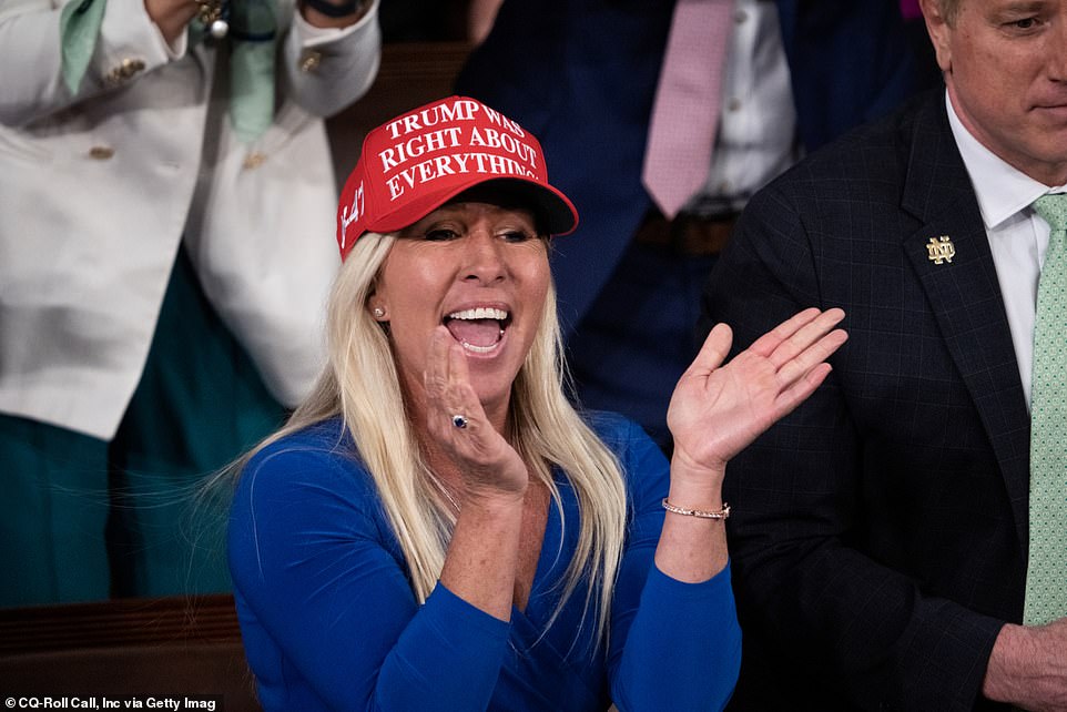 Marjorie Taylor Greene's stock play during Trump tariff meltdown