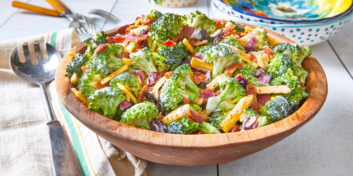 This loaded broccoli salad belongs on every potluck table
