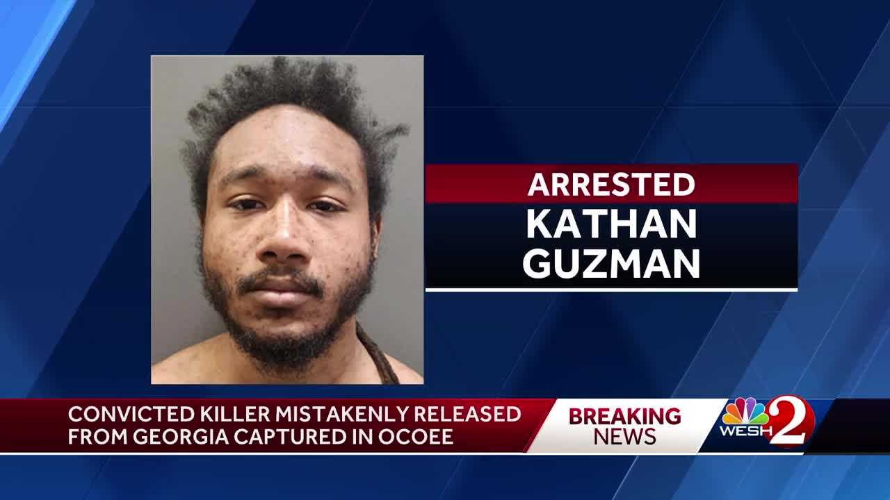 Convicted killer mistakenly released from prison recaptured in Florida
