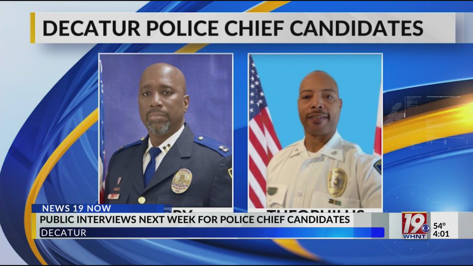 Decatur Police Chief Candidates | April 11, 2025 | News 19 at 4 p.m.