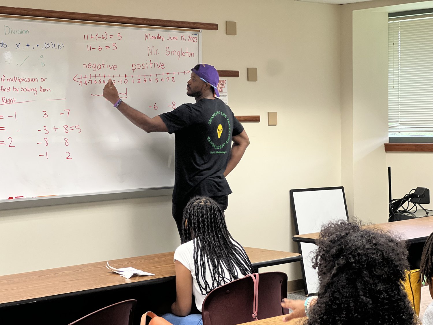 Football player-turned math tutor tackles state's low test scores