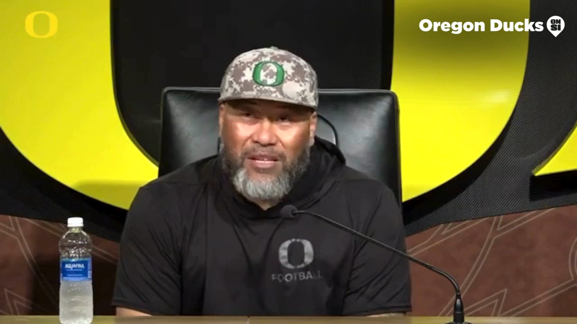 Oregon Ducks Defensive Line Coach Tony Tuioti on Why 'There's No Better ...