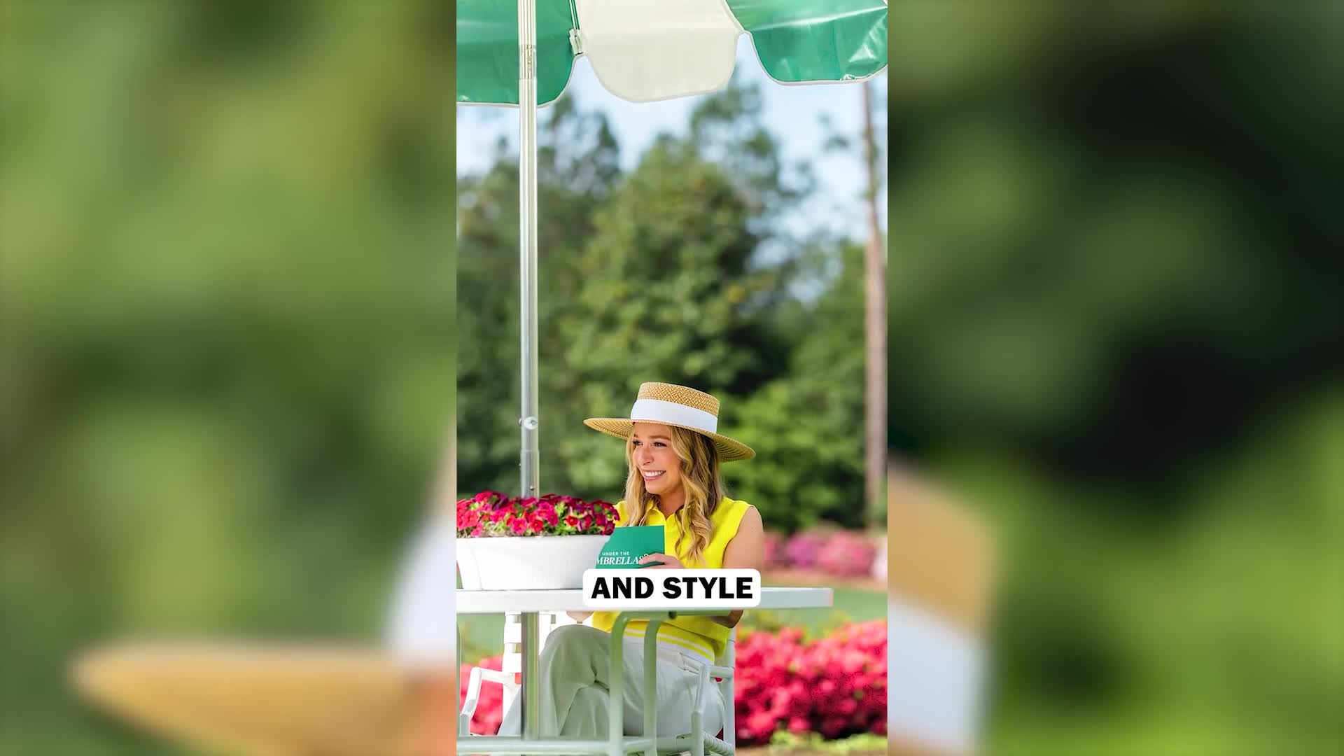 Meet The Stunning Golf Reporter Going Viral At The Masters