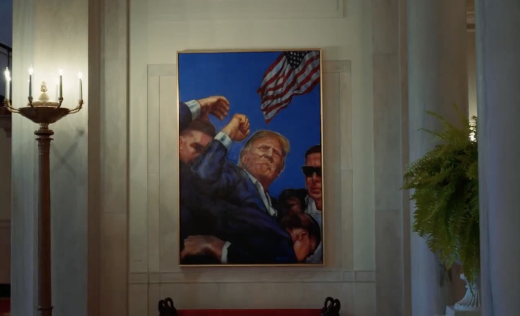 Trump Boots Obama’s Portrait From Prominent White House Spot – Replaces ...